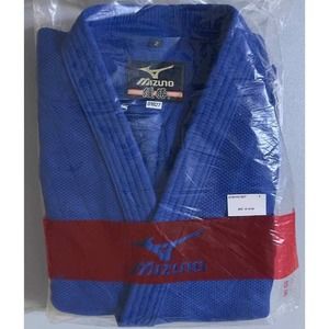 Mizuno | Other | Mizuno Shiai Judo Gi Blue Sz 2 Double Weave 0 Cotton ...